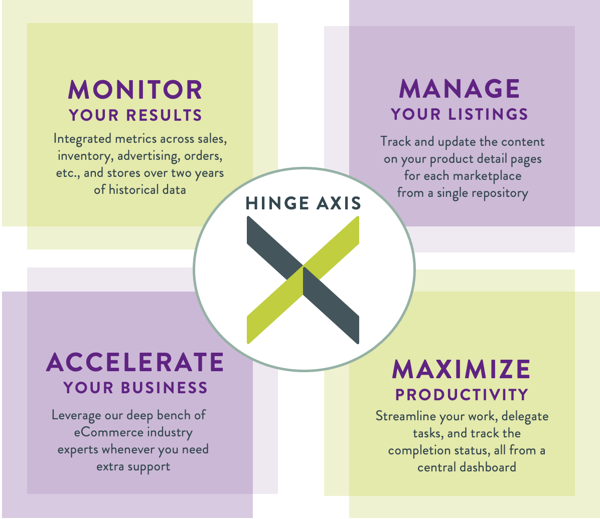 HINGE Axis Software for Streamlines eCommerce Data Reporting
